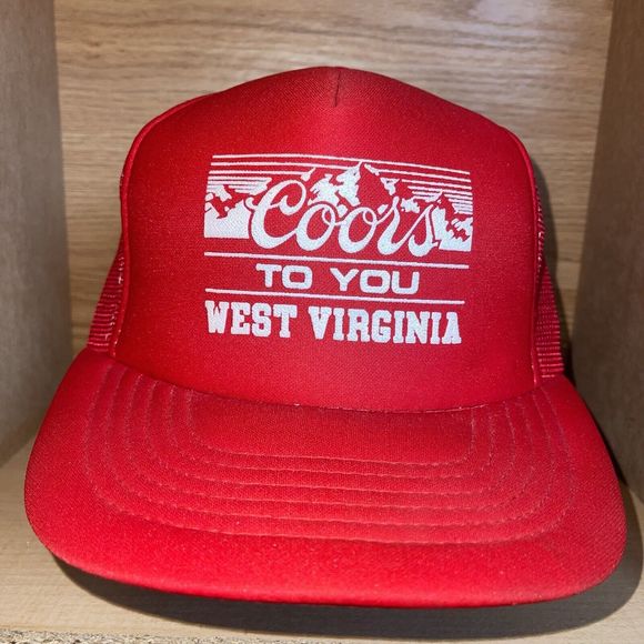 Coors Light | Accessories | Vintage Coors To You West Virginia Beer Red ...